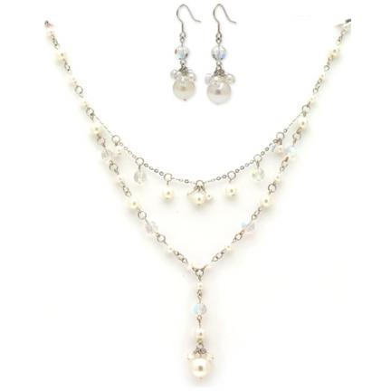 Jessica Necklace and Earring Set | Anna Bellagio
